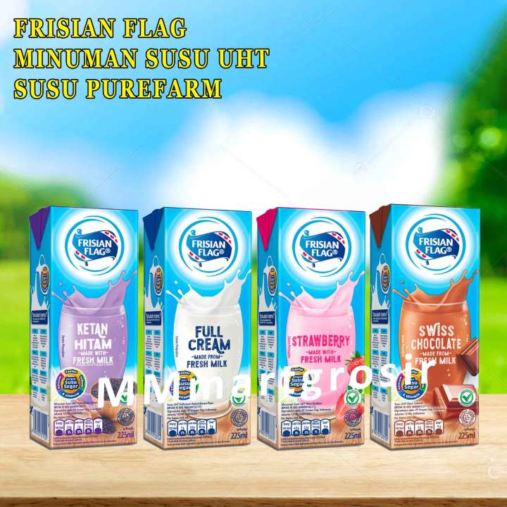 Susu UHT/ Frisian Flag/ Susu Bendera Purefarm/ 225ml | Lazada Indonesia Susu UHT/ Frisian Flag/ Susu Bendera Purefarm/ 225ml | Lazada Indonesia