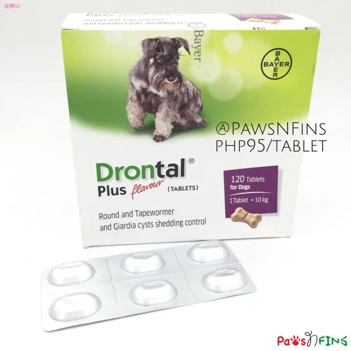 DRONTAL PLUS FLAVOUR TABLET 1 TABLET | Lazada PH