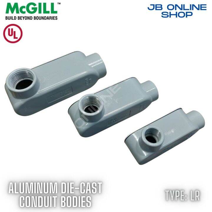 McGILL LR Conduit Body Aluminum Die-Cast UL Standard High Quality ...