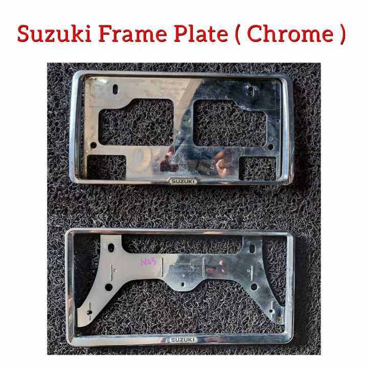 Suzuki Frame Plate ( Chrome ) / Car Number Plat / Papan Nombor Kereta ...