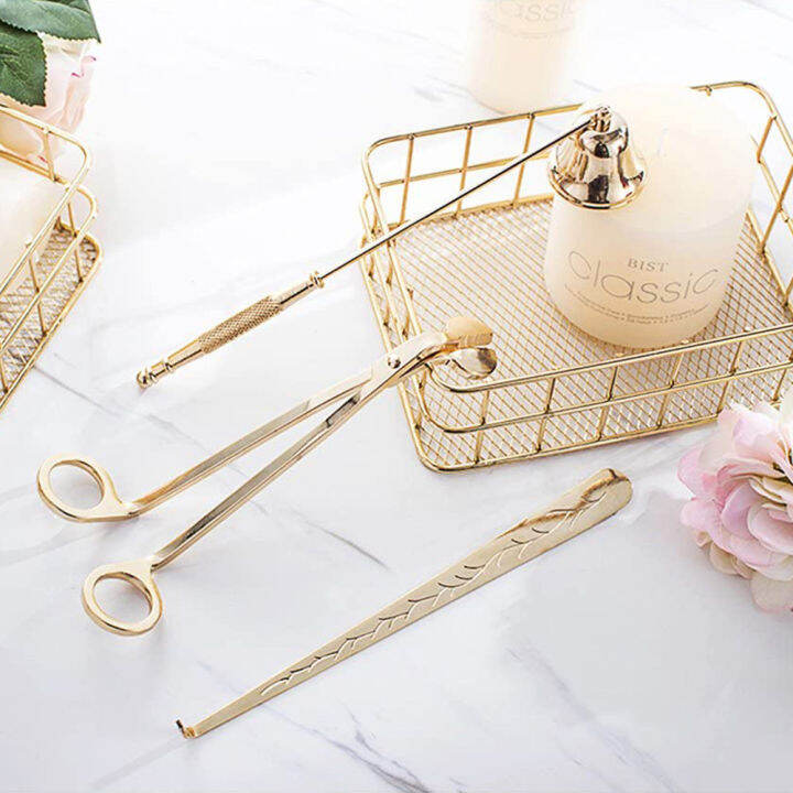 LUJIN เครื่องตัดตะเกียงน้ำมันการตกแต่งบ้านสุดหรูแบบวินเทจเครื่องดับ ...