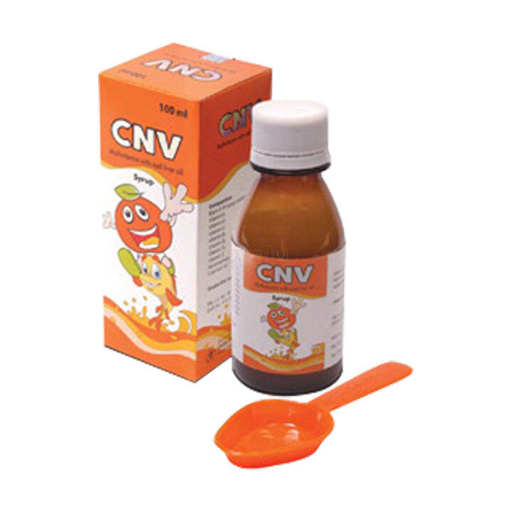 CNV Syrup (COD Liver oil + Multivitamins) 100ml | Lazada PH