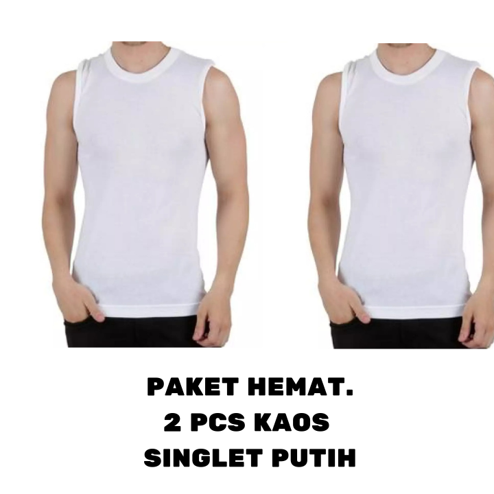 Promo Kaos Isi 2 Pcs - Kaos Singlet/Kaos Yukensi/ Kaos Dalam/ Kaos ... Promo Kaos Isi 2 Pcs - Kaos Singlet/Kaos Yukensi/ Kaos Dalam/ Kaos ...