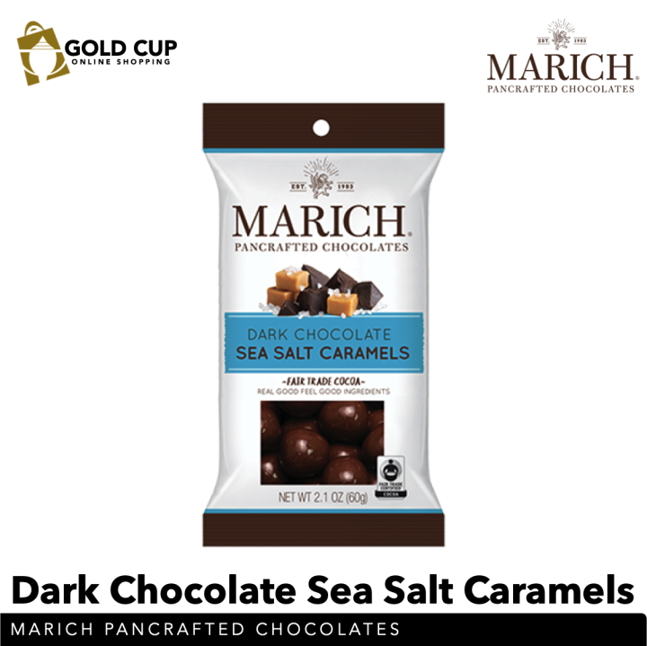 Marich Salted Caramels Dark Chocolate 60g | Lazada PH