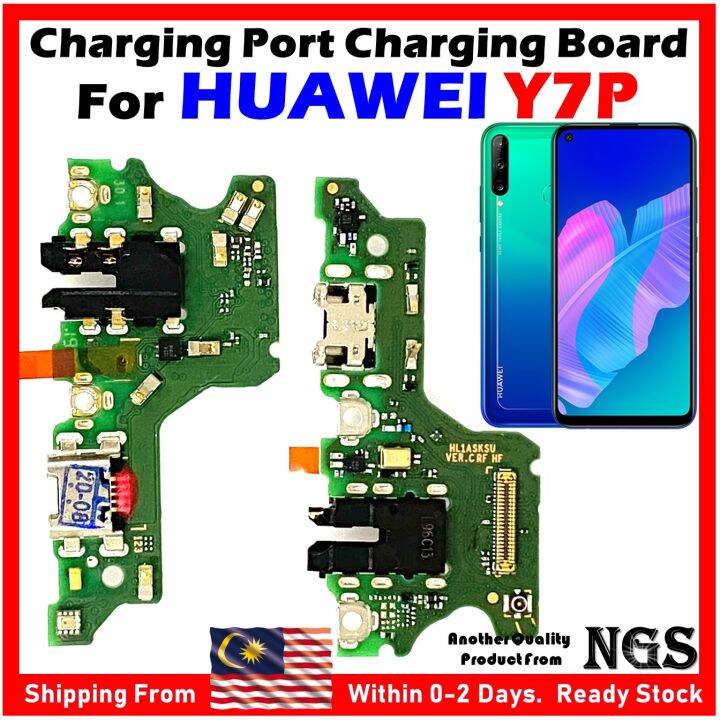 ORIGINAL Charging Port Charging Board For HUAWEI Y7P with Handsfree ...