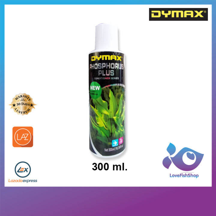อุปกรณ์ตู้ไม้น้ำ ปุ๋ยน้ำ Dymax PhosPhorus Plus 300 ml. | Lazada.co.th