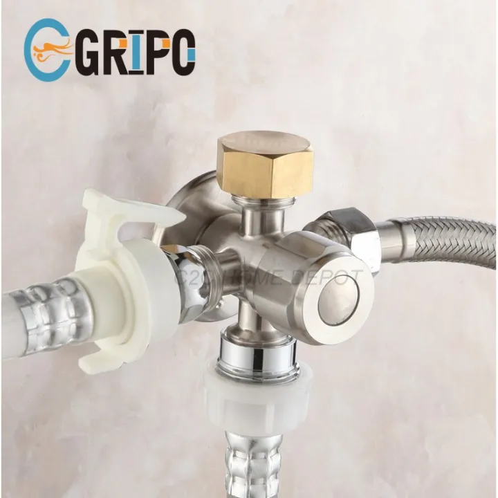 HO- GRIPO sus 304 stainless high quality 4 way angle valve GP04W ...