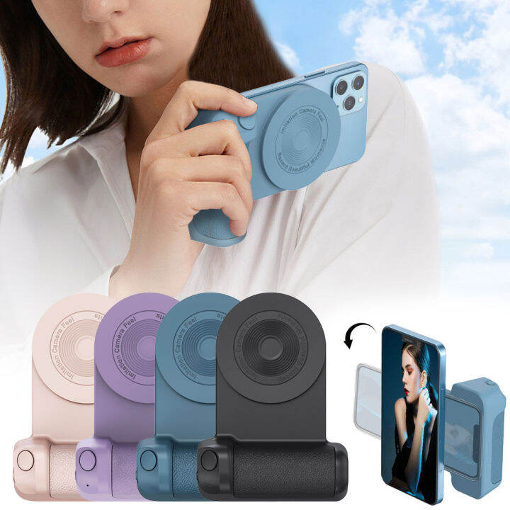 Magnetic Camera Handle Bluetooth Portable Mobile Phone Stand | Lazada.co.th