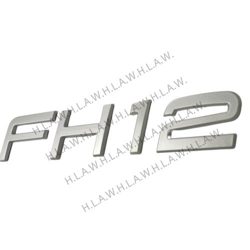 HL3168 Truck Volvo FH12 Emblem/FH12 Mark/FH12 Logo 20382703 | Lazada