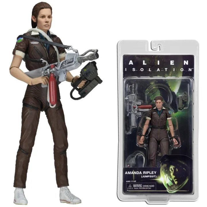 Model โมเดล Figure Action จากหนังดังเรื่อง NECA Aliens Isolation ...