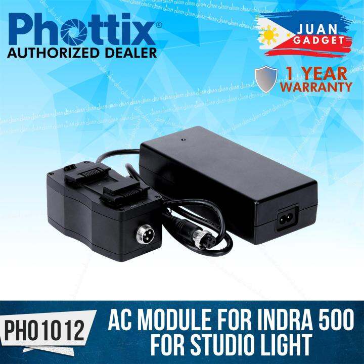 Phottix AC Module for Indra 500 TTL Studio Light | JG Superstore ...