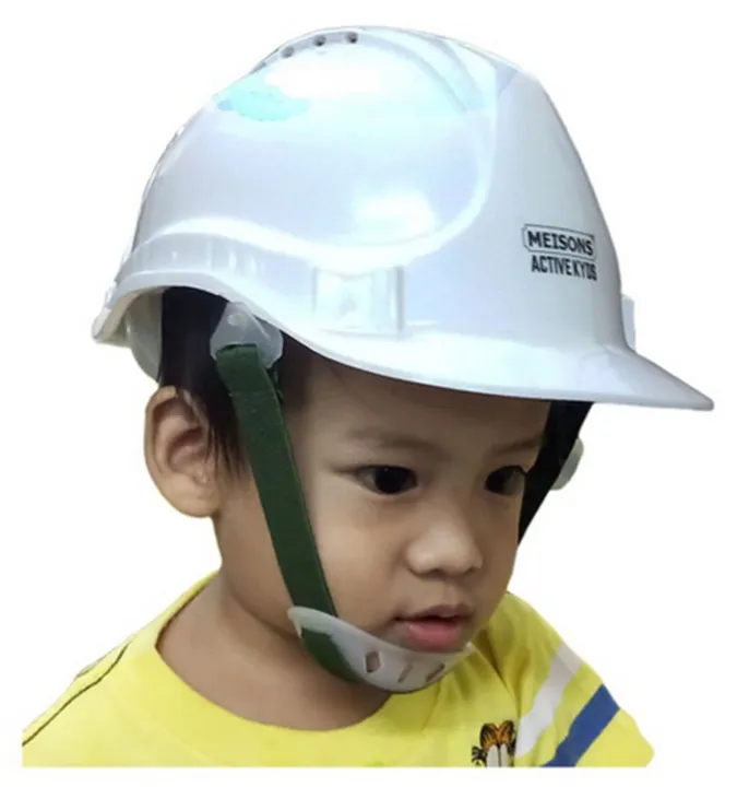 REAL HARD HAT FOR KIDS SAFETY HELMENT SAME MATERIAL AS ADULT KIND HARD HAT ACTIVE KIDS ( WHITE ...
