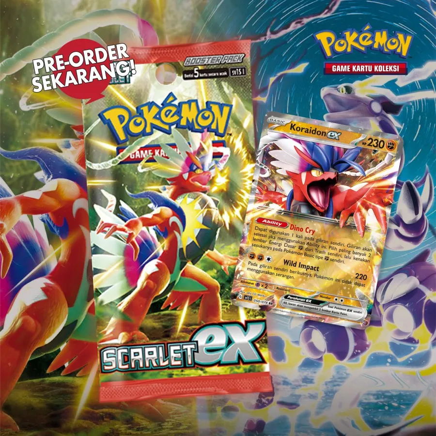 Pokemon Card Game Scarlet Violet Booster Pack Scarlet Ex, 47% OFF