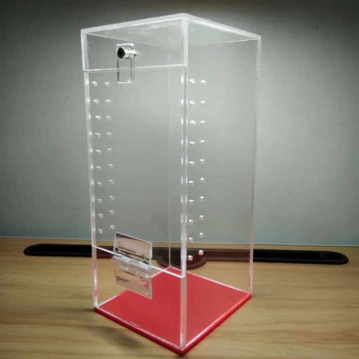 acrylic enclosure for tarantula and pets 3x3x7 / tarantula enclosure ...