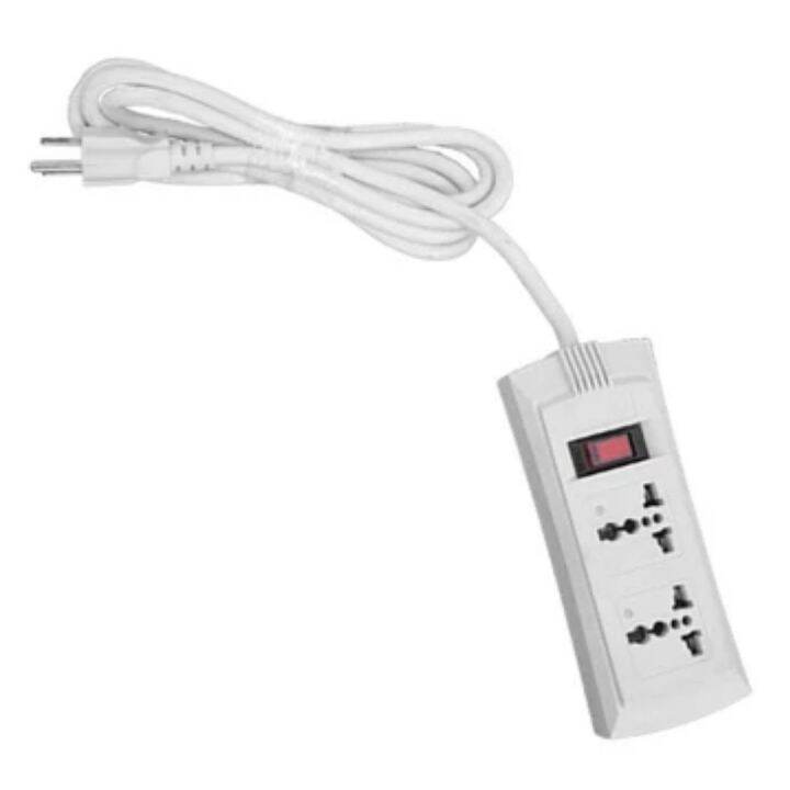 Omni 2-Gang Universal Outlet Extension Cord with 1 Switch weu-102-pk ...