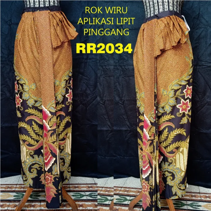 Rok Batik Panjang RR2034 Model Rok Wiru Thailand | Lazada Indonesia