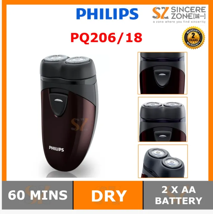 Philips PQ206/18 Battery Shaver PQ206 | Lazada