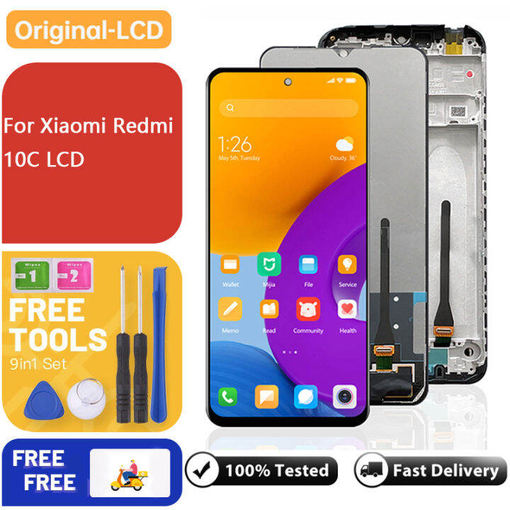 Original LCD Screen For Xiaomi Redmi 10C LCD Display Touch Screen ... Original LCD Screen For Xiaomi Redmi 10C LCD Display Touch Screen ...