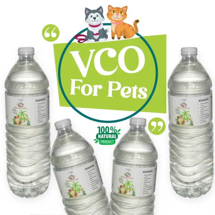 Limited time offer VCO for Pets 1 Liter, Virgin Coconut Oil for Dogs ...