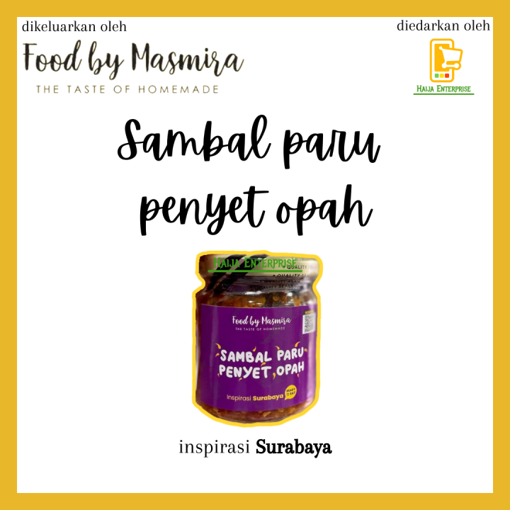 Sambal Paru Penyet Opah 180g | Lazada