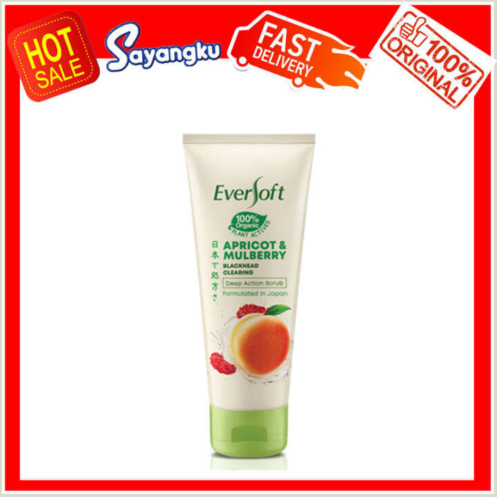 Eversoft Apricot & Mulberry Deep Action Scrub - 100g | Lazada