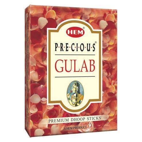 Hem Precious Gulab Premium Dhoop 25Sticks ORIGINAL {Made in India ...