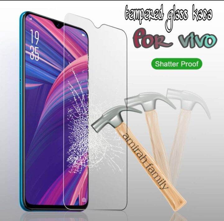 TEMPERED GLASS BENING VIVO ( Y91 / Y91C / Y93 / Y95 / Y97 / Y11 / Y12 / Y12i / Y15 / Y17 / Y19 ...