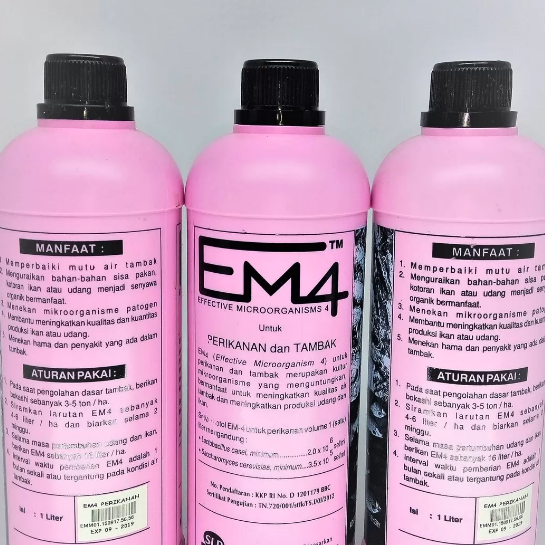 EM4 Effective Microorganisms EM4 Perikanan Em4 Pertanian [Repack] 500ml ...