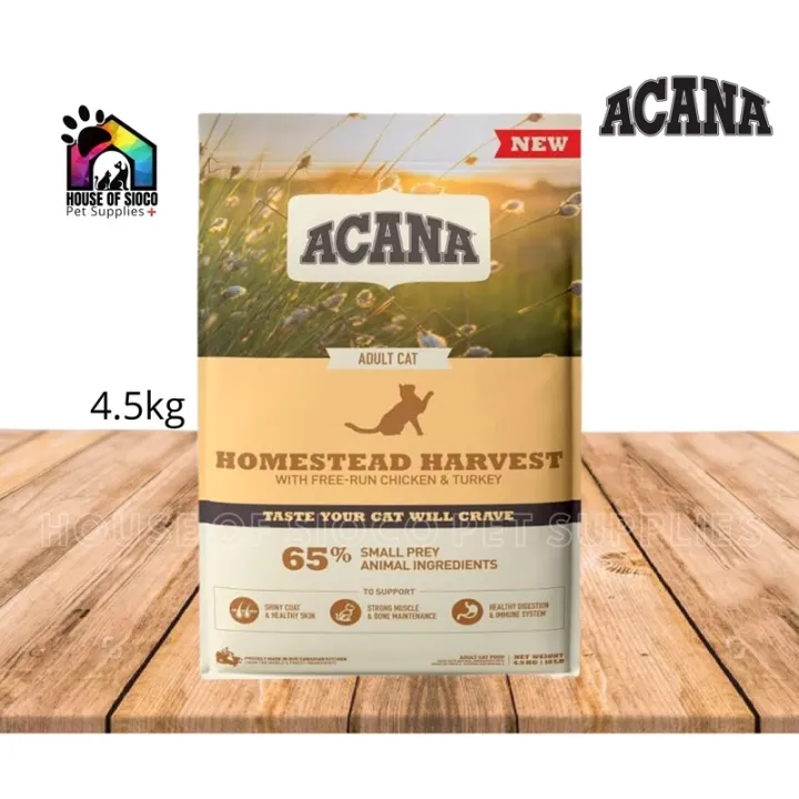 Acana Homestead Harvest Dry Adult Cat Food 4.5kg | Lazada PH