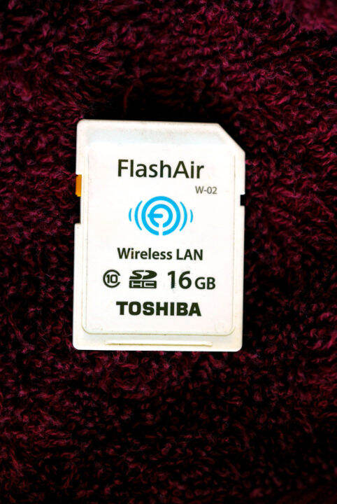 Toshiba FlashAir SD WIFI 16GB FlashAir™ W-02 (ความจุ 16GB) Flash Air Wi-Fi SDHC | Lazada.co.th