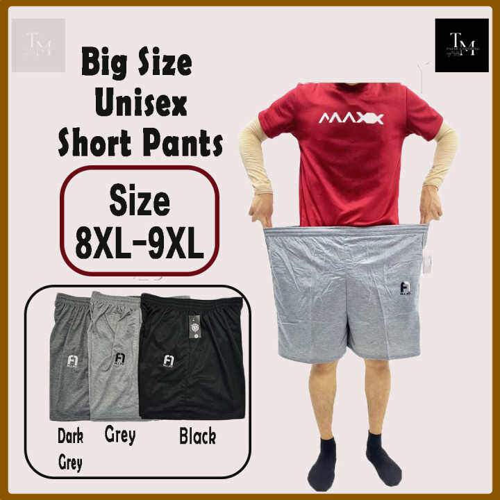 Big Size Unisex Short Pants大码男女短裤（35 45） 8xl Lazada