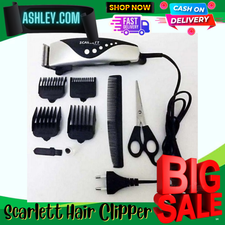 Scarlett Hair Clipper/ Razor Haircut Set Professional Trimmer/ Set ...