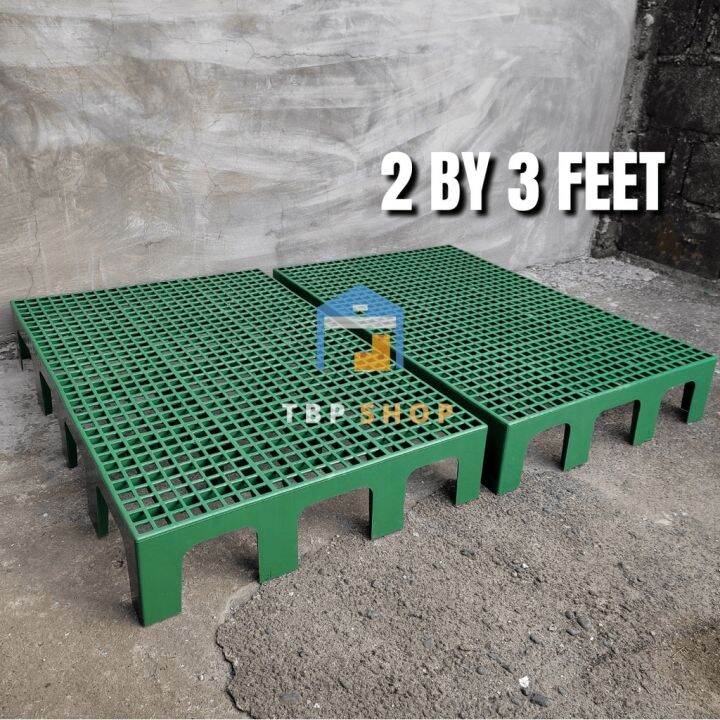 2 PIECES Elevated Plastic Matting Dog Matting Plant Matting 2x3 ft (24 ...