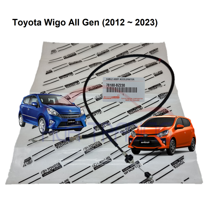 Original Accelerator Control Cable for Toyota Wigo Gen1/Gen2 2012 ...