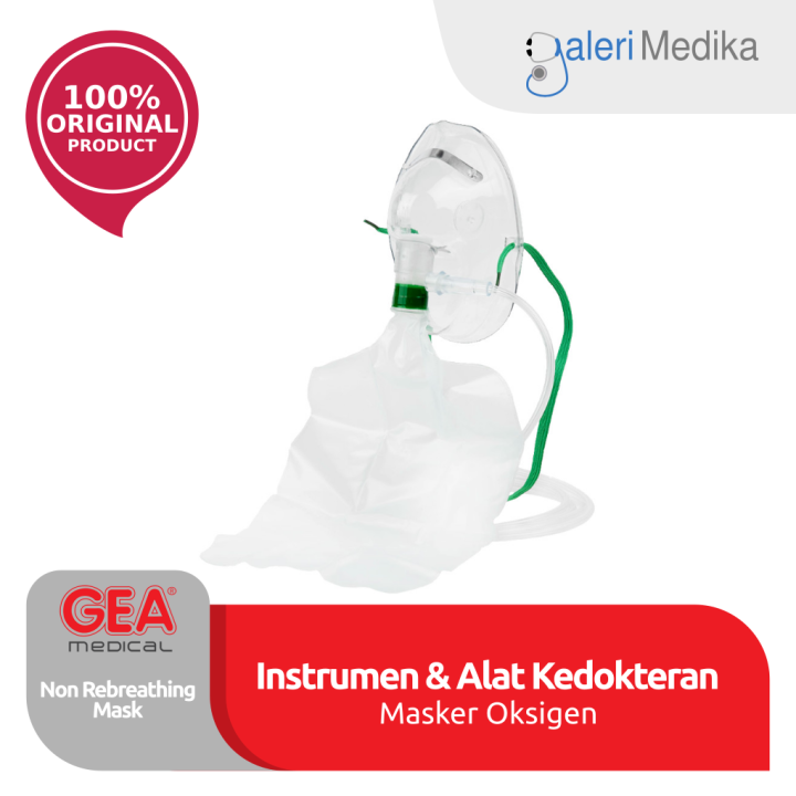 GEA Masker Oksigen Non Rebreathing Mask | Lazada Indonesia