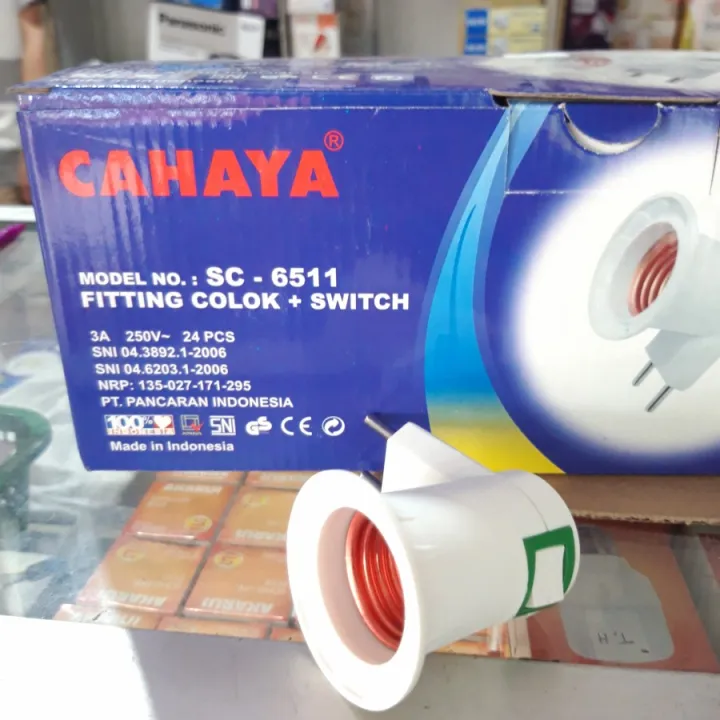 FITTING COLOKAN SWITCH / COLOKAN RUMAH LAMPU | Lazada Indonesia