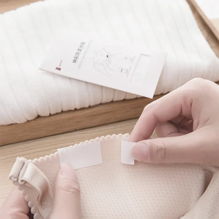 Low-neckline shirt fixing artifact anti-slipping safety low-cut ...