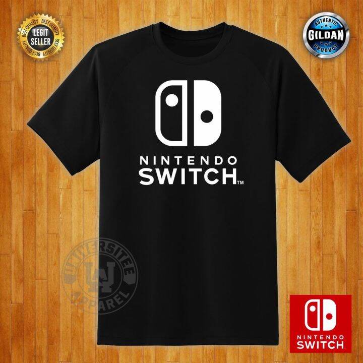 GILDAN nd NINTENDO Switch Gaming Shirt NINTENDO Gamer Shirt | Lazada PH
