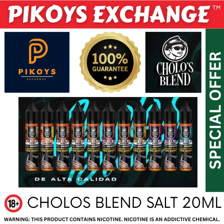 CHOLOS SALT 20ML cholo cholo's blend swaffle | Lazada PH CHOLOS SALT 20ML cholo cholo's blend swaffle | Lazada PH