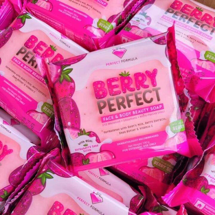 Perfect Formula Berry Perfect Face and Body Soap 100g | Lazada PH