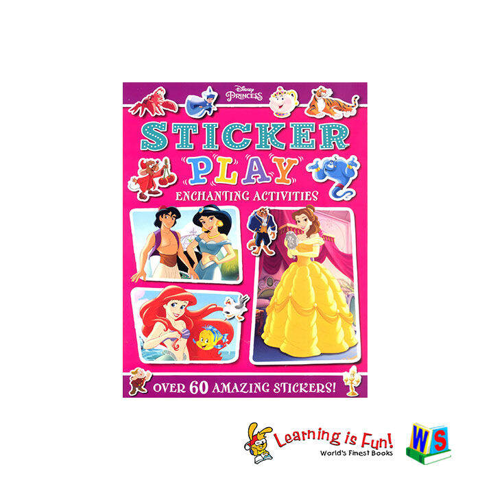 DISNEY STICKER PLAY-PRINCESS ENCHANTING ACTIVITIES | Lazada PH