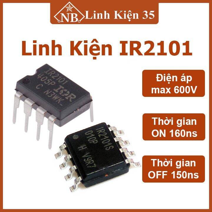 IC IR2101 half-bridge driver điều khiển MOSFET và IGBT | Lazada.vn