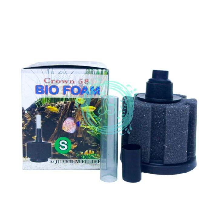 Crown 58 Bio Foam S Small Ukuran Kecil Biofoam Breeding Bio Filter ...