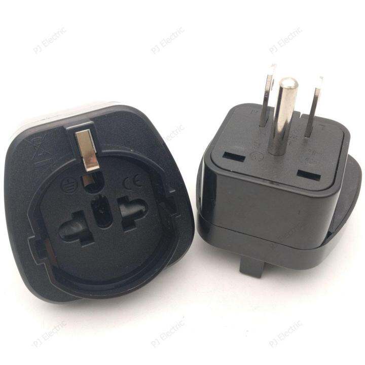 หัวแปลงปลั๊กไฟ ตัวแปลงปลั๊กยุโรป เยอรมัน ไปเป็นปลั๊ก อเมริกา 3 ขา ...