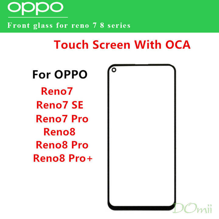 Front Screen For OPPO Reno 8 Pro Plus Reno 7 SE Reno 7 Pro Touch Panel ...