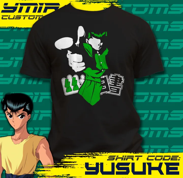 GHOST FIGHTER YUSUKE SHIRT | YMIR CUSTOMS | Lazada PH
