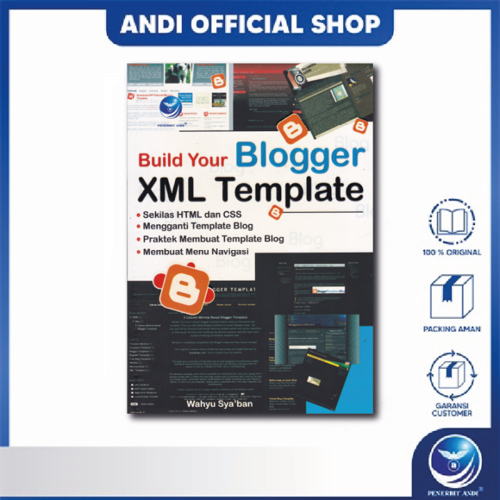 Penerbit Andi - Build Your Blogger XML Template | Lazada Indonesia