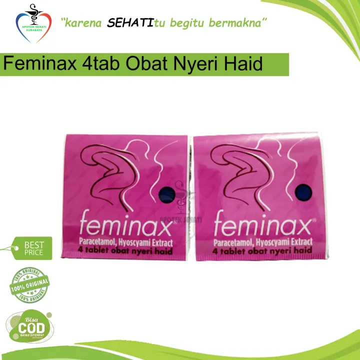 Feminax Obat Pereda Nyeri Haid Per 3 Strip AntiNyeri | Lazada Indonesia