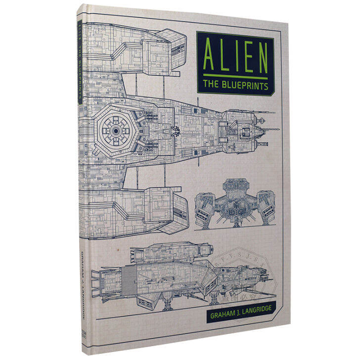 Alien the Blueprints Alien Series 1-4 Prometheus Contract Six Movies ...