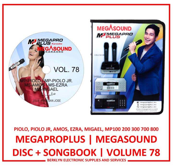 (Disc & Songbook) Volume 78 Update For Megaproplus Megasound MP100 200 ...